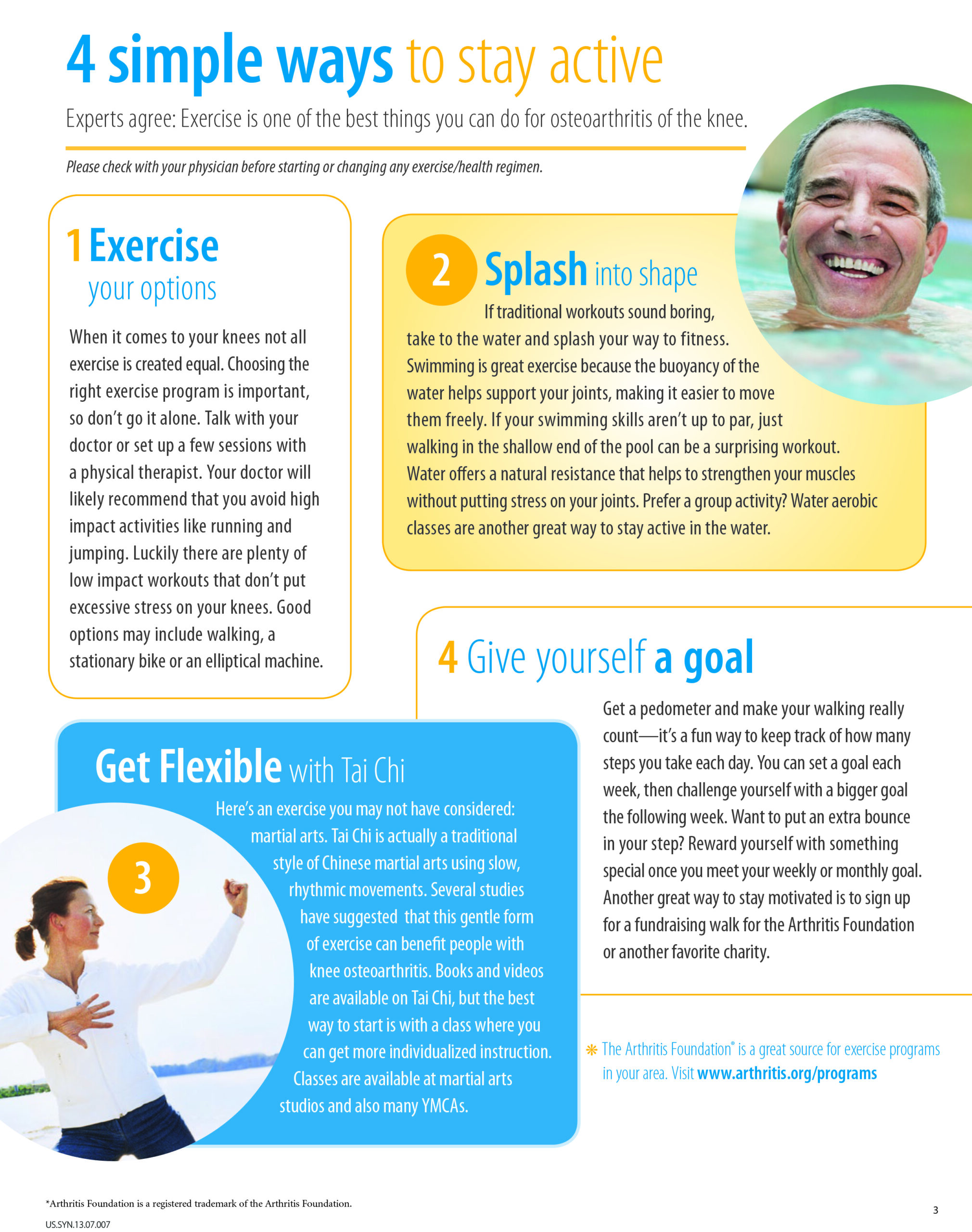 4 Ways to Stay Active & Have Fun! | Arthritis, Rheumatic & Bone Disease ...